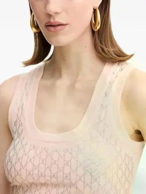 MARCIANO Aria Patterned Top - Pink
