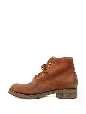 Visvim Lace-up Leather Boots - Brown