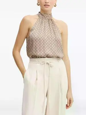 MARCIANO Halterneck Monogram Top