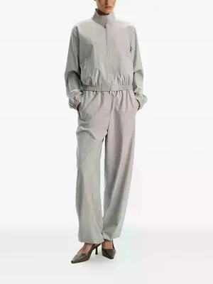 12 STOREEZ Drawstring-hem Wide-leg Trousers