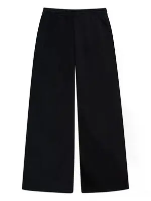 ANINE BING Kacey Monogram Track Pants - Black