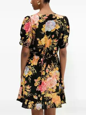 NEVER FULLY DRESSED A-line Floral Mini Dress