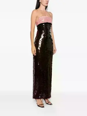 Retrofete Lirael Sequin Maxi Dress
