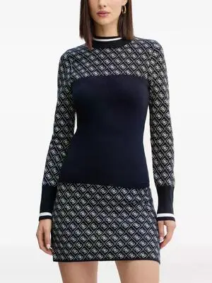 Guess Patterned Long-sleeve Sweater