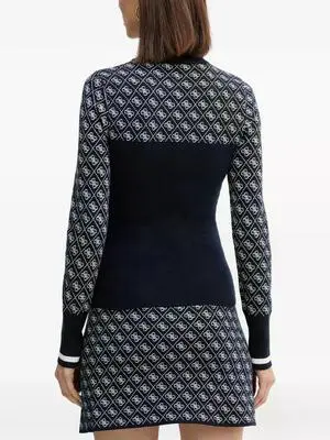 Guess Patterned Long-sleeve Sweater