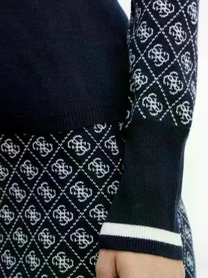 Guess Patterned Long-sleeve Sweater