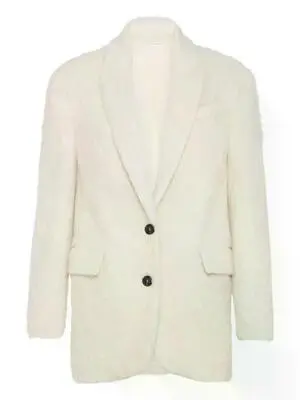 Brunello Cucinelli Faux-fur Blazer