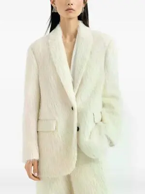 Brunello Cucinelli Faux-fur Blazer