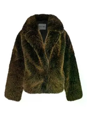 STAND STUDIO Faux-fur Jacket - Brown