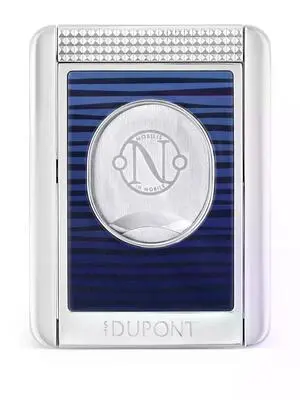 S.t. Dupont Logo-detail Cigar Cutter Stand - Blue