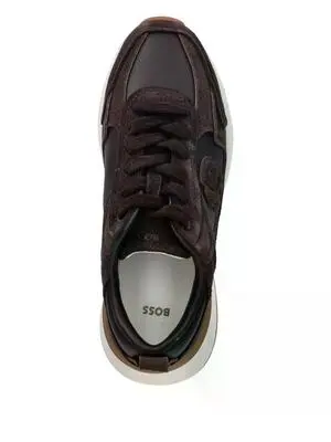 BOSS Panelled Logo Sneakers