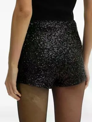 NEVER FULLY DRESSED Sequin-embellished Shorts