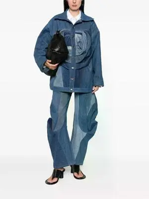 ANNI SALONEN Rose-detail Button-fastening Jacket