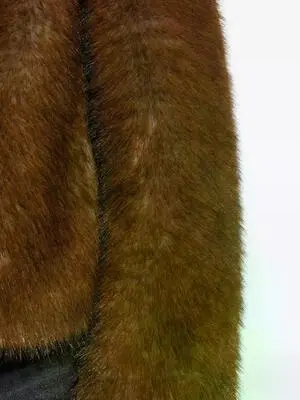 STAND STUDIO Faux-fur Jacket - Brown