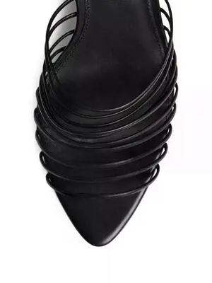 12 STOREEZ 80mm Strappy Leather Sandals