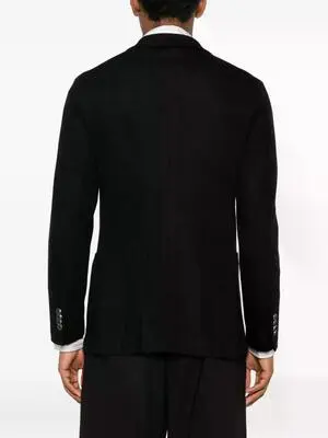 Tagliatore Buttoned Jacket - Black