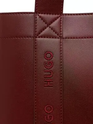 Hugo Logo-embroidered Tote Bag