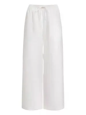 12 STOREEZ Drawstring Wide Leg Trousers