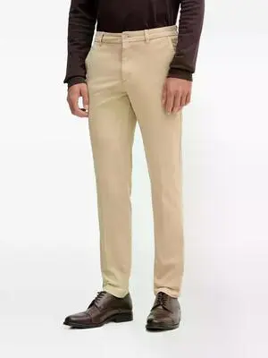 BOSS Logo-patch Chino Trousers