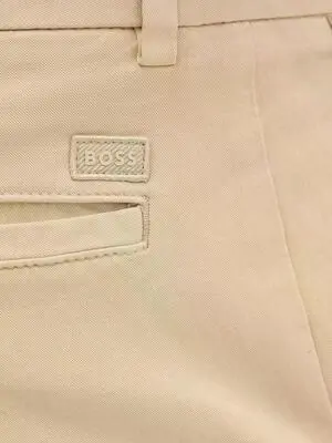 BOSS Logo-patch Chino Trousers