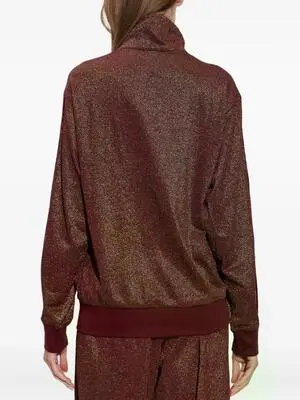 Adidas Firebird Lurex Zip-up Sweatshirt