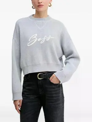 BOSS Logo Crew-neck Sweater