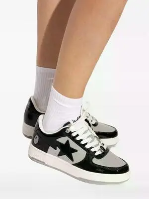 A BATHING APE Sta Panelled Sneakers