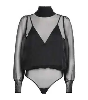UNDRESS CODE Silk Eternal Thong Bodysuit