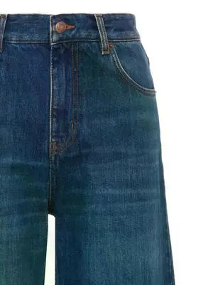 Chloé High-rise Wide-leg Jeans - Blue