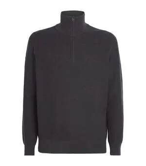 Rag & Bone Wool-blend Quarter Zip Sweater