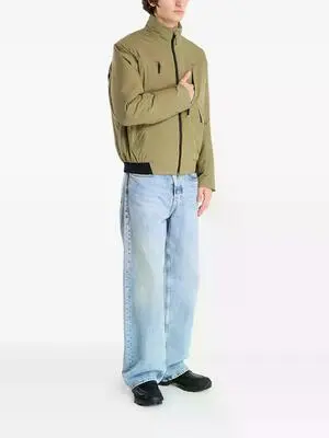 TILAK Continental Zip-up Bomber Jacket - Green