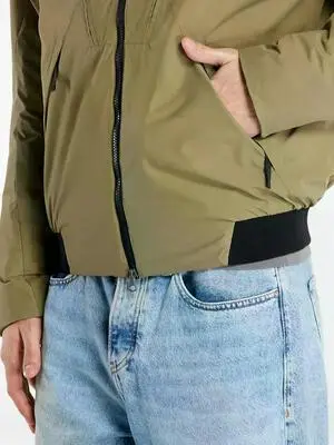 TILAK Continental Zip-up Bomber Jacket - Green