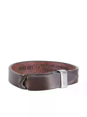ORTIGNI Interlocking-closure Bracelet - Brown