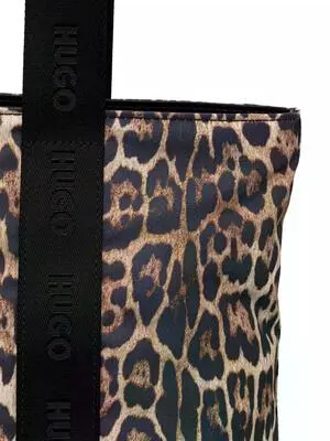 Hugo Leopard-print Tote Bag