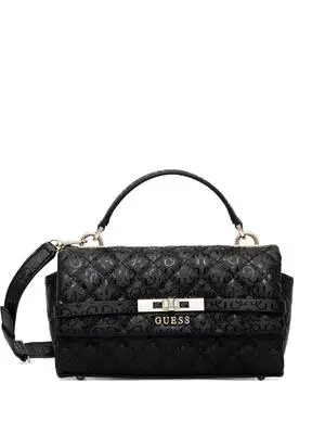 Guess Quilted Tote Bag With Logo Detail