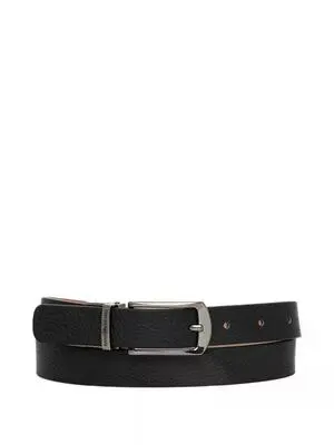 Emporio Armani Belt With Logo Detail - Black