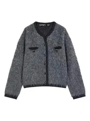 OPEN YY Shaggy Cardigan
