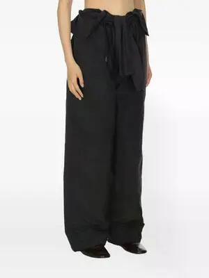 OPEN YY Ruffle-detail Trousers