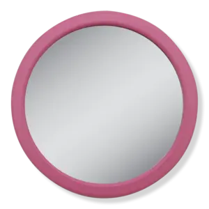 ZADRO E-z Grip Compact Mirror, 12x Magnification, Suction Cups Pink