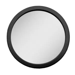 ZADRO E-z Grip Compact Mirror, 12x Magnification, Suction Cups - Black