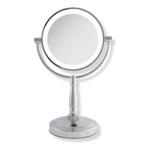 ZADRO Cordless Led Lighted Makeup Mirror With 10x/1x Chrome