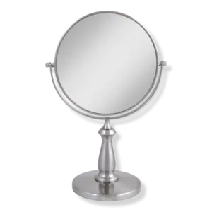 ZADRO Makeup Mirror With 8x/1x Magnification - Satin Nickel