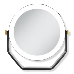 ZADRO Led Lighted Makeup Mirror With 5x/1x Magnifications - Black