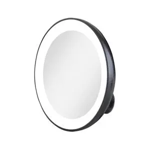 ZADRO Led Ring Lighted Compact Mirror With 15x, Suction Cups
