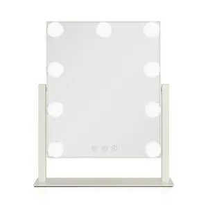 ZADRO Hollywood Led Vertical Countertop Makeup Mirror - Neutral