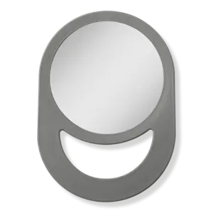 ZADRO Hand Mirror With Large Handle - Gray