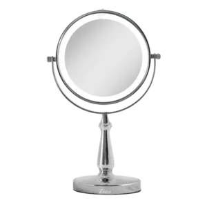 ZADRO Led Lighted Makeup Mirror With 8x/1x Magnification - Chrome