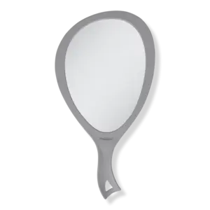ZADRO Large Teardrop Handheld Mirror With Curved Handle