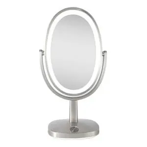 ZADRO Newport Led Lighted Makeup Mirror With 5x/1x, Touch Control