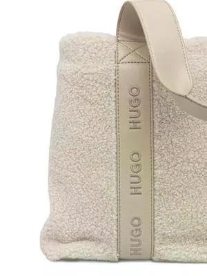 Hugo Logo-embroidered Tote Bag